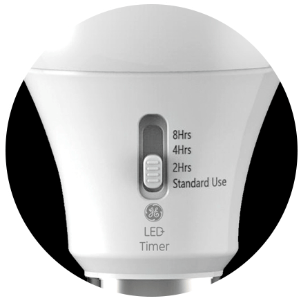 LED+ Timer Lights | Light Bulb Timer for Home Security