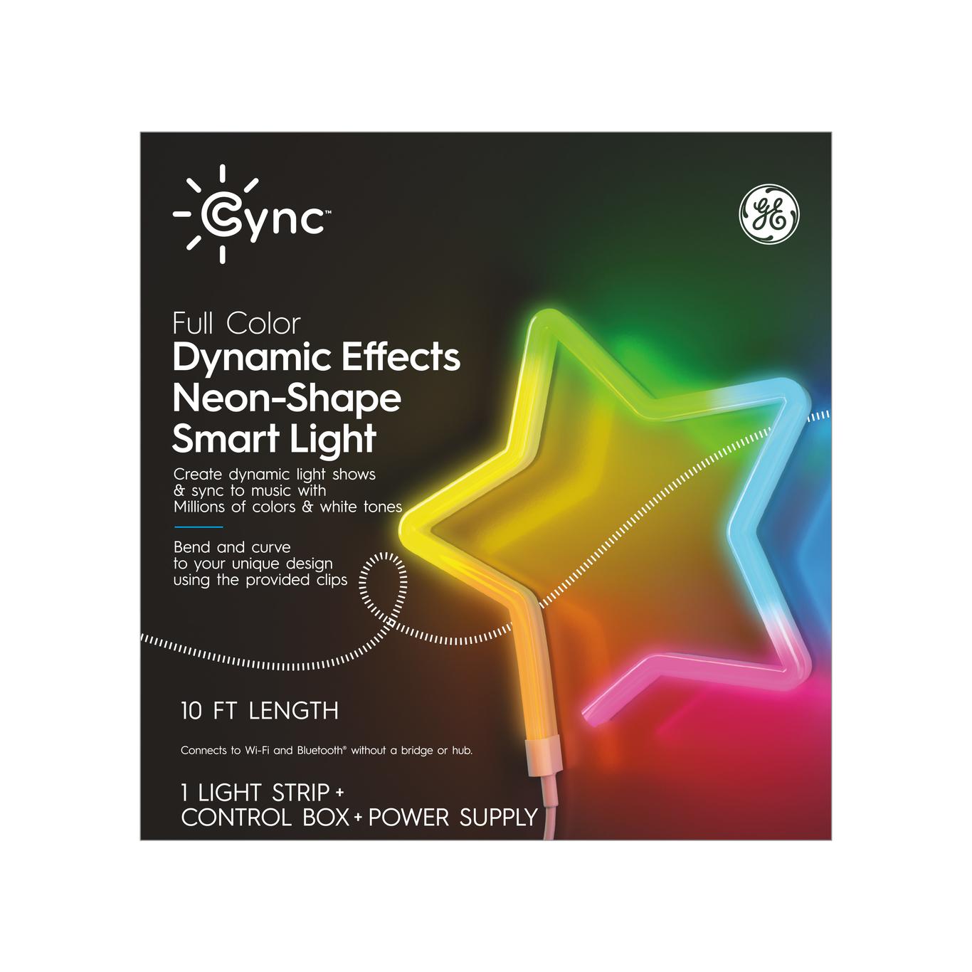Cync Dynamic Effects Smart Neon Shape Light