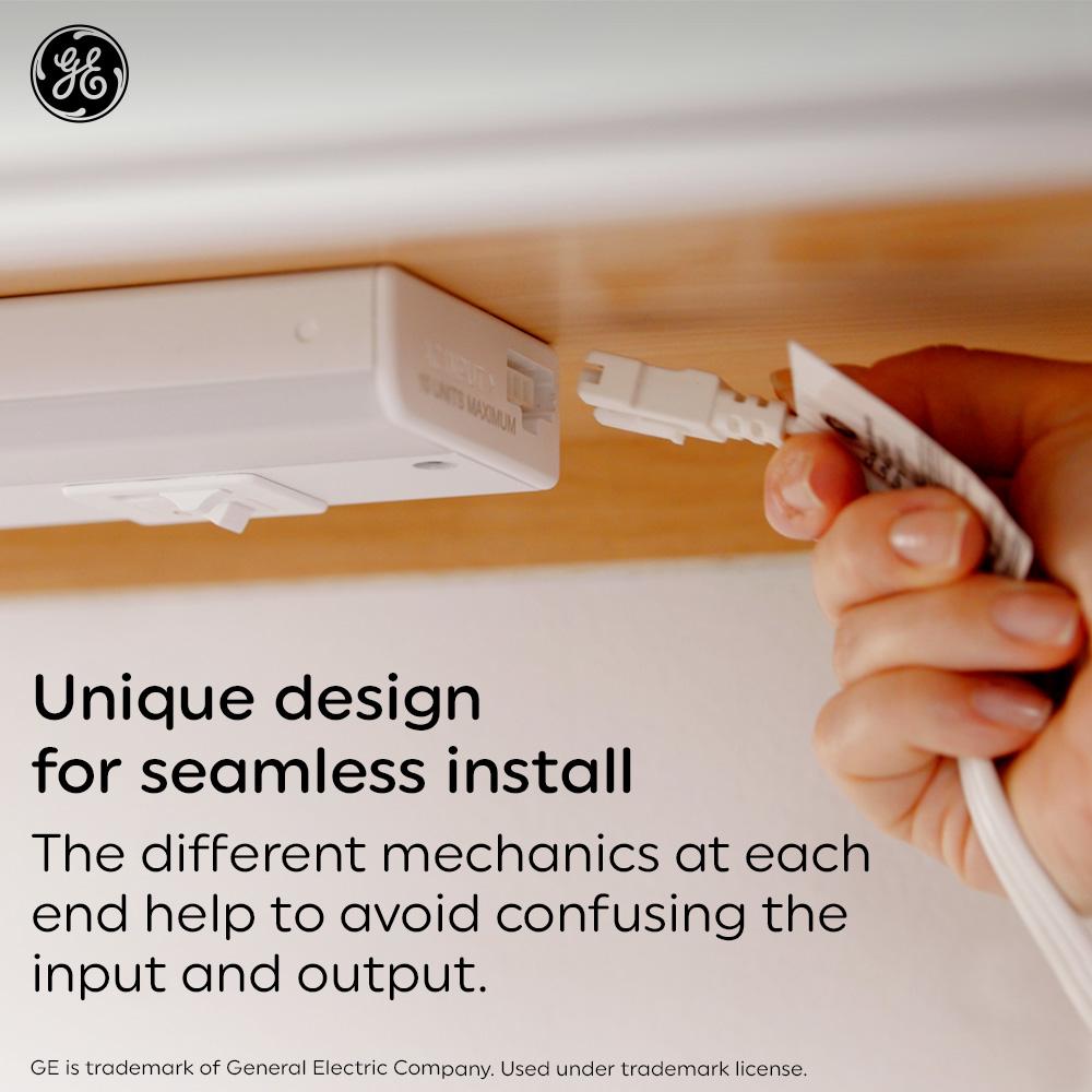 GE Undercabinet LED Warm White 17W LED Direct Wire 24in Integrated ...