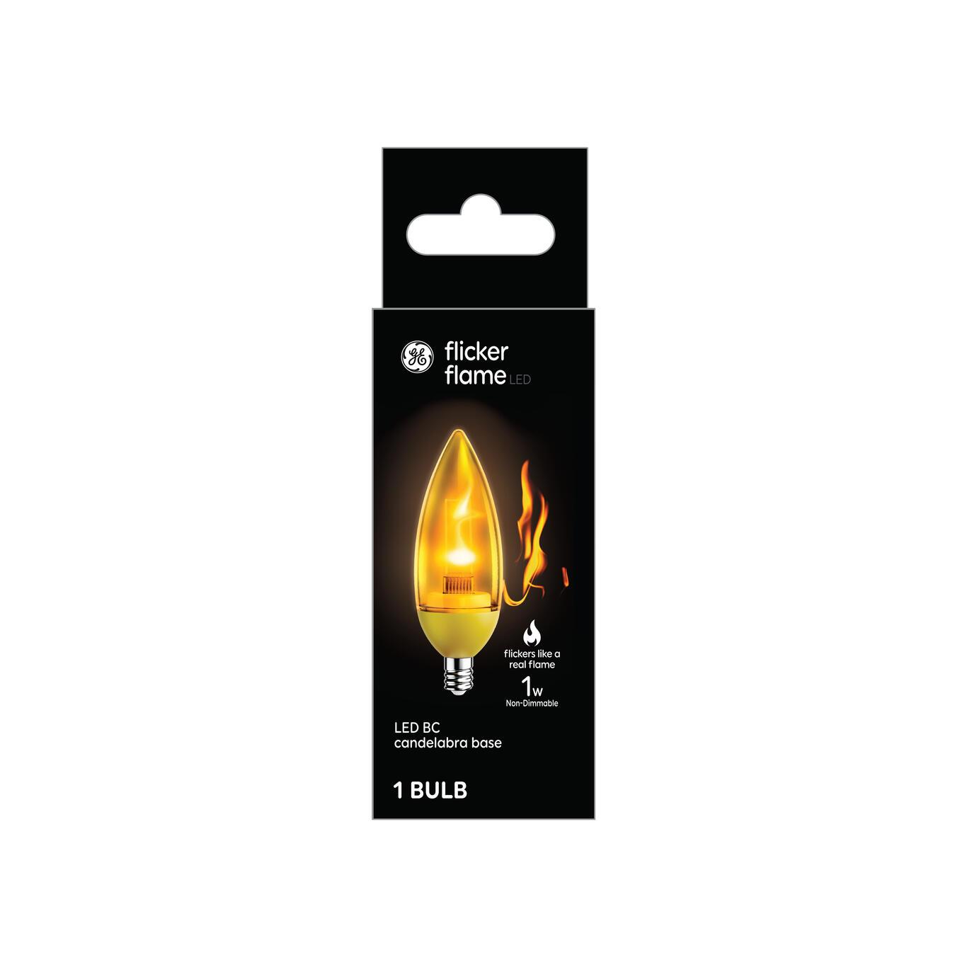GE Specialty LED, Candlelight, B11 Specialty Bulb (1 Pack)