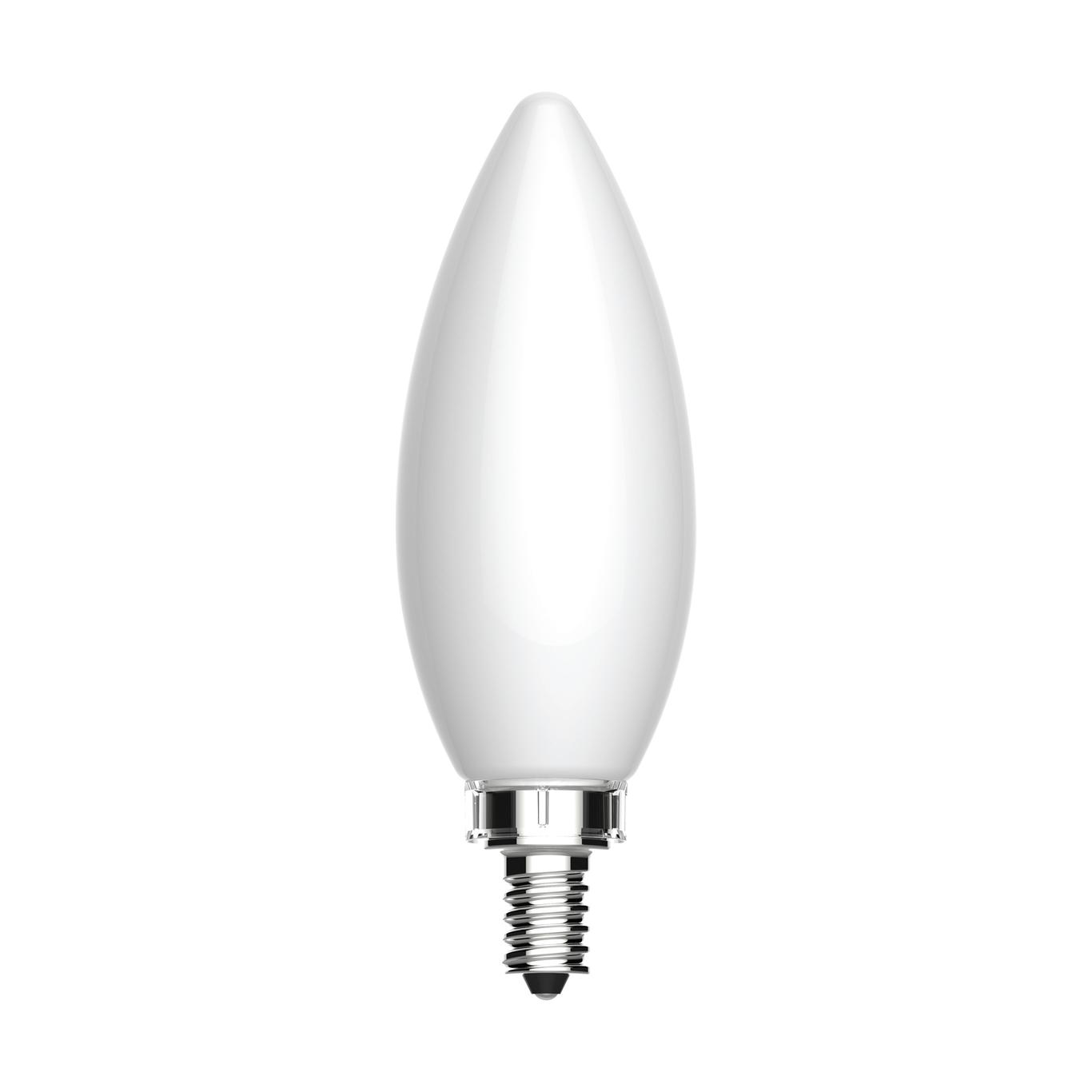 GE Ultra Bright LED 100 Watt Replacement, Daylight, B12 Deco - Candle ...