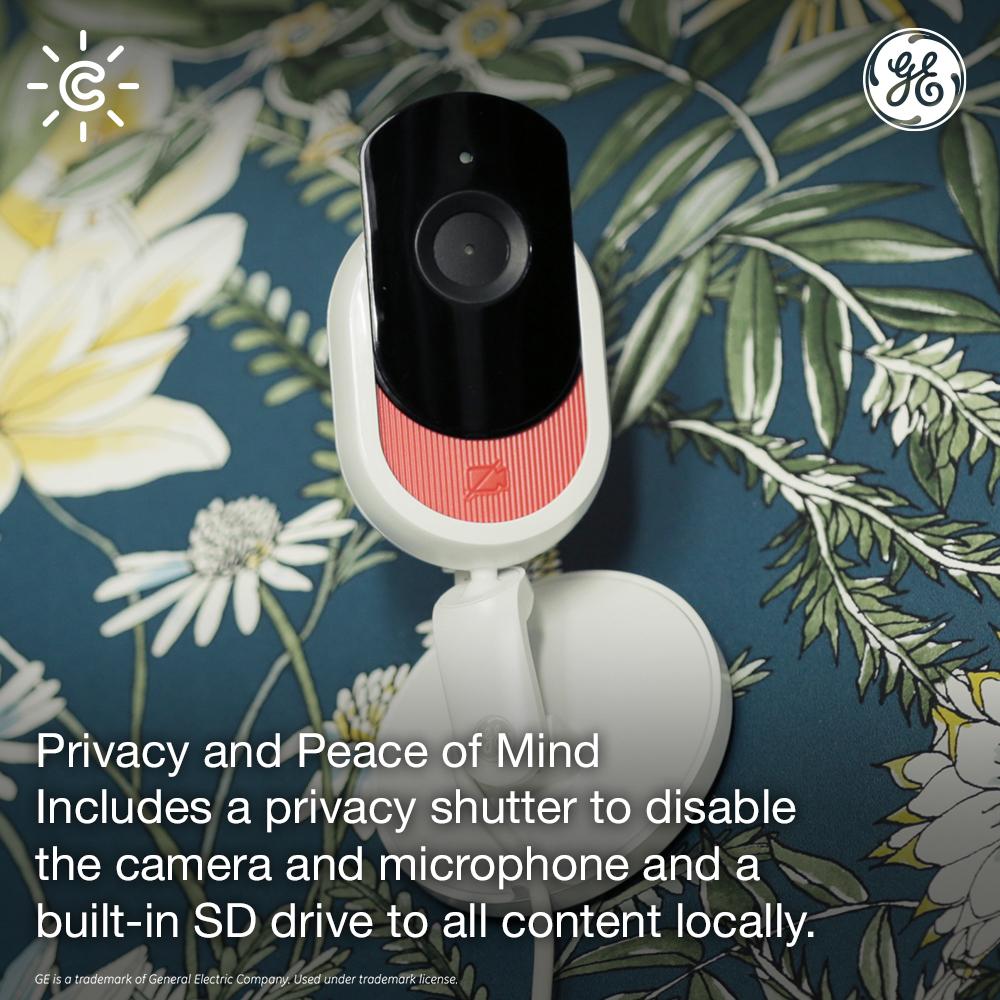 Cync Smart Indoor Camera (White) | Night Vision Camera