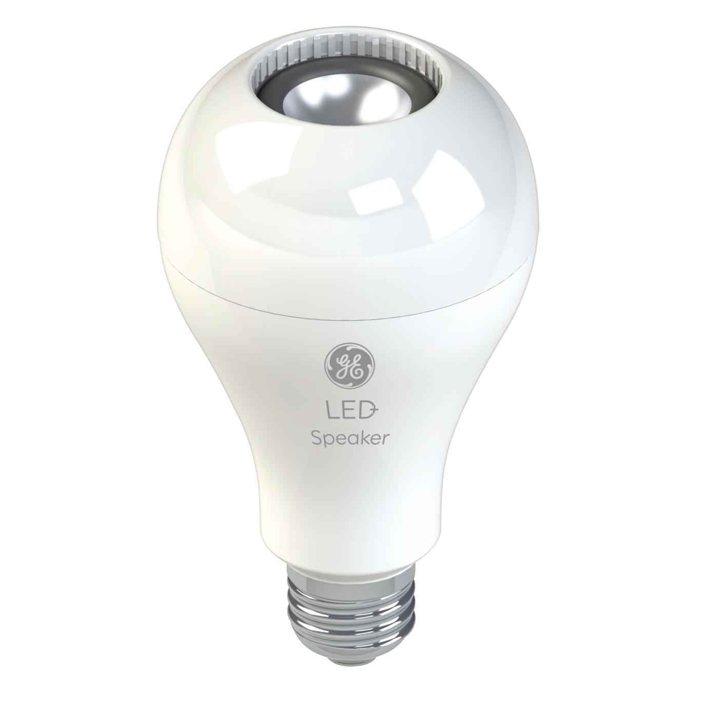 GE LED+ Bluetooth Speaker Light Bulb | A21 Bulb (1-Pack)