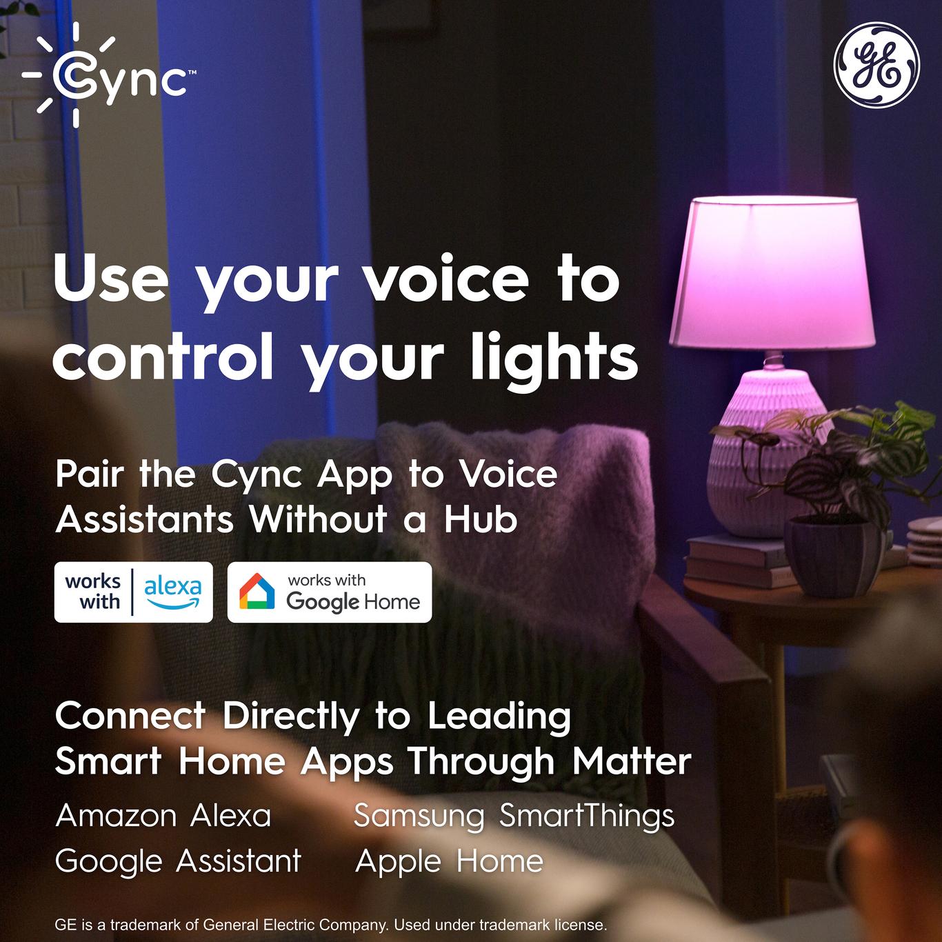Cync Smart LED Bulb | Color Changing A19 Bulb (1-Pack)