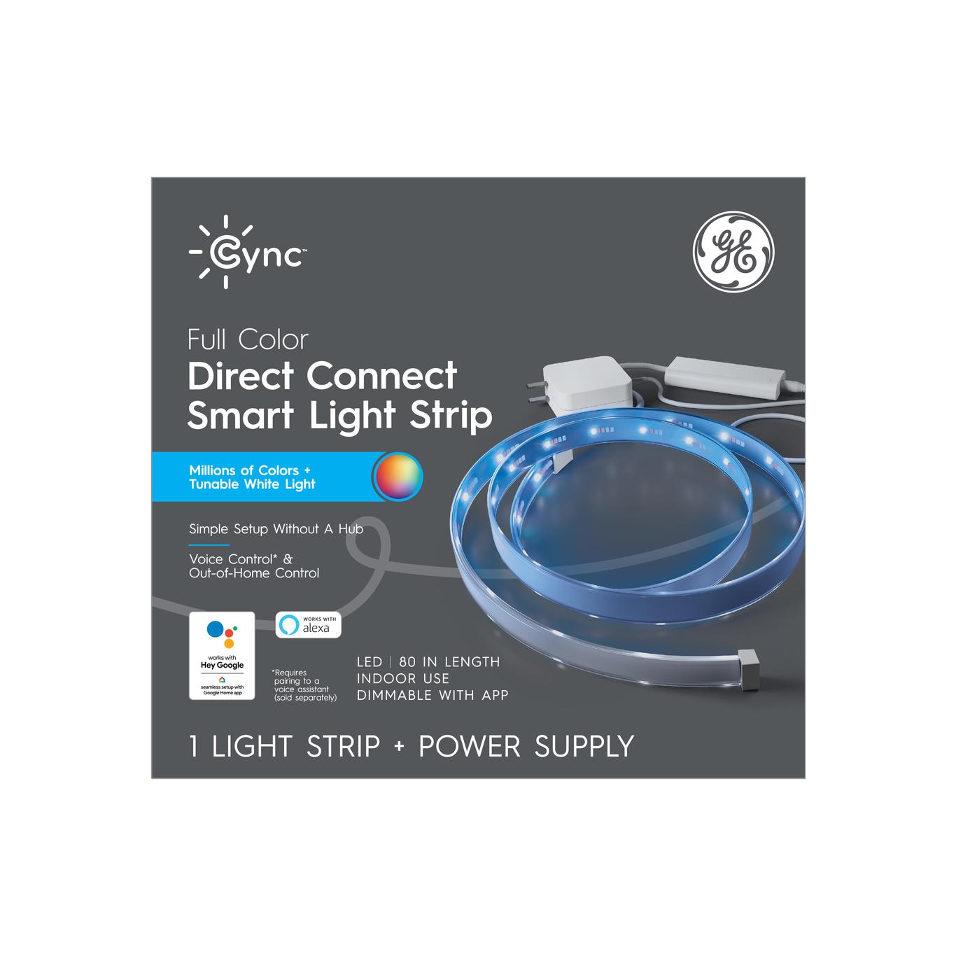 Cync Direct Connect Color Changing LED Light Strip