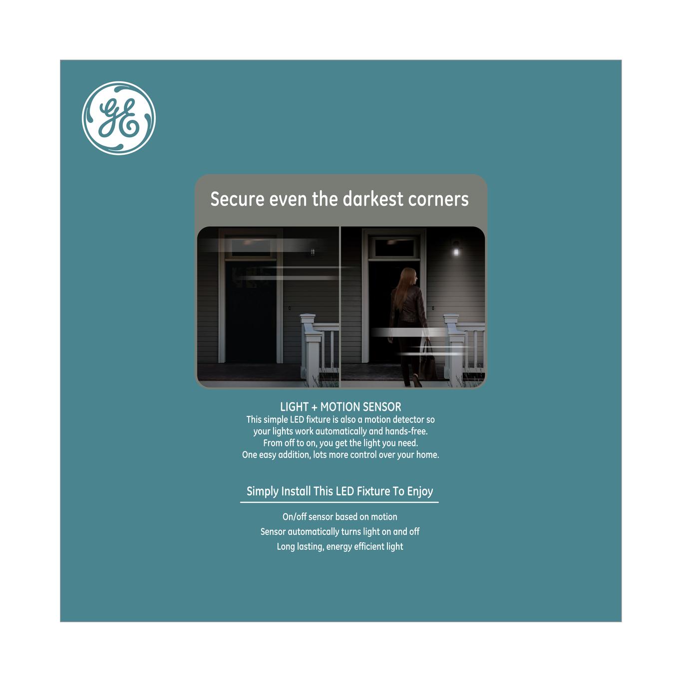 GE LED+ Motion Sensor Light | Integrated LED Ceiling Light Fixture