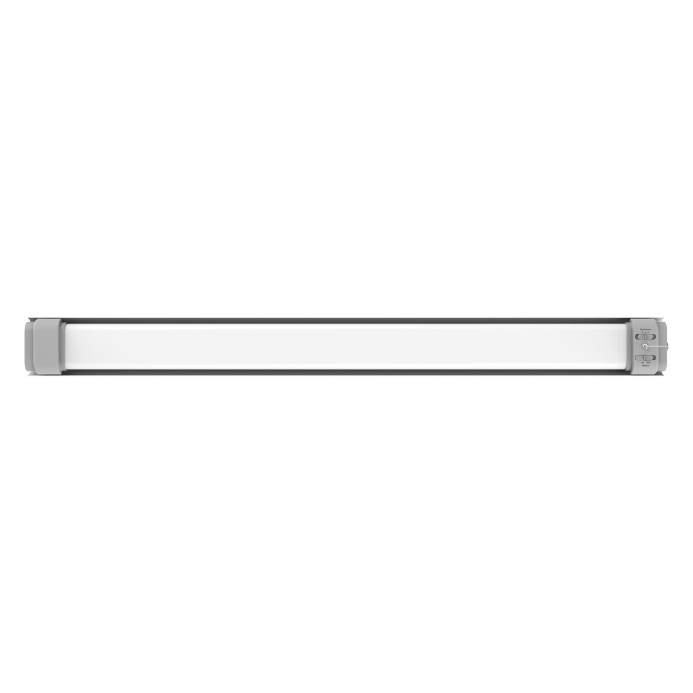 GE Ultra Bright LED Shop Light Fixture with Motion Sensor, Linkable ...