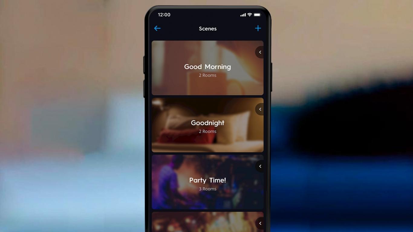 CYNC Smart Home Features - Setting Smart Home Scenes