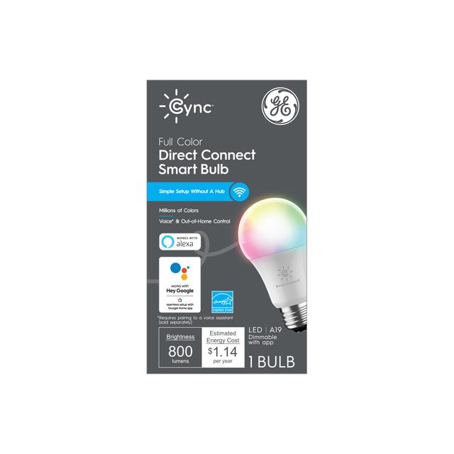 Cync Direct Connect Smart Bulb | Color-Changing Smart Bulb (1-Pack)
