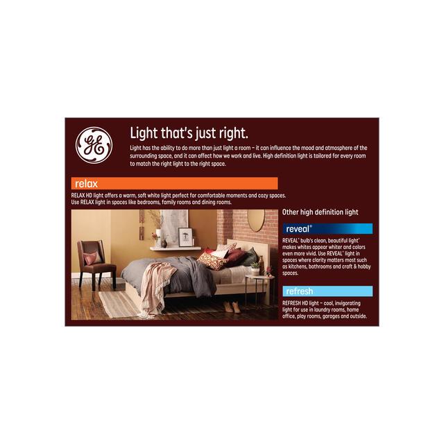 GE Relax HD LED 75 Watt Replacement, Soft White, PAR30L Outdoor ...