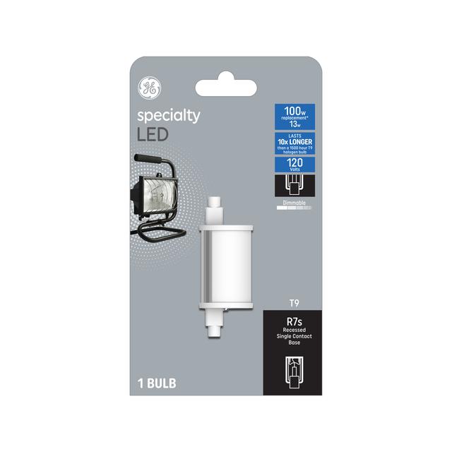 GE Specialty LED 100 Watt Replacement, Warm White, T9 Specialty Bulb (1 ...