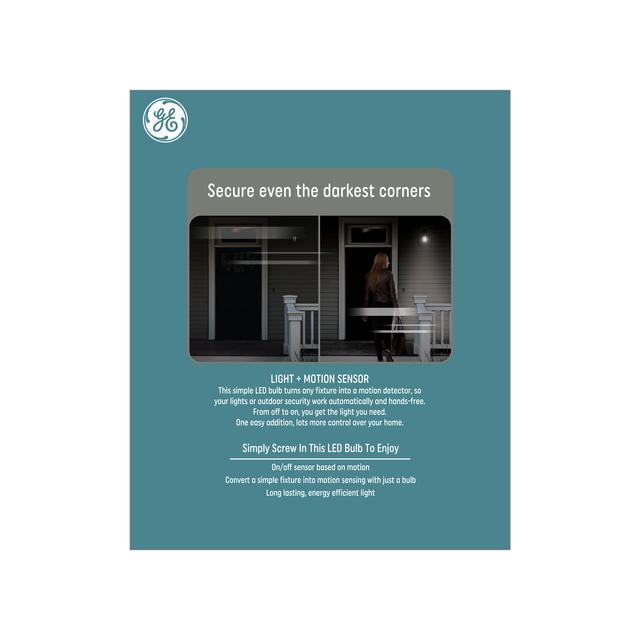 GE LED+ Linkable Motion Sensor Light Bulb | Par38 Bulb (3-Pack)