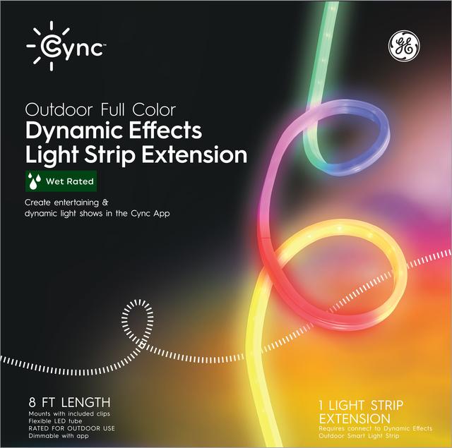 GE Cync Dynamic Effects Smart LED Light Strip Extension for Cync ...
