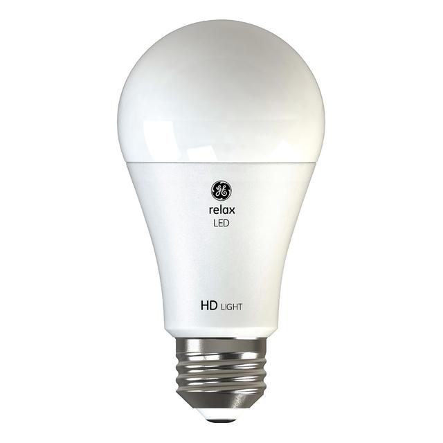 GE Relax HD A19 LED Light Bulbs, General Purpose Bulbs, 75 Watt ...