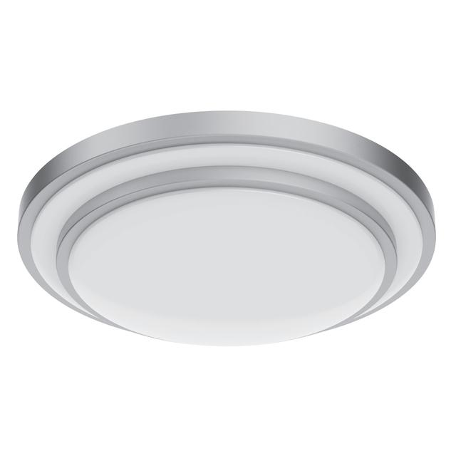 GE Ceiling Fixture LED 5-Color HD 32W Brushed Nickel 19" Integrated ...