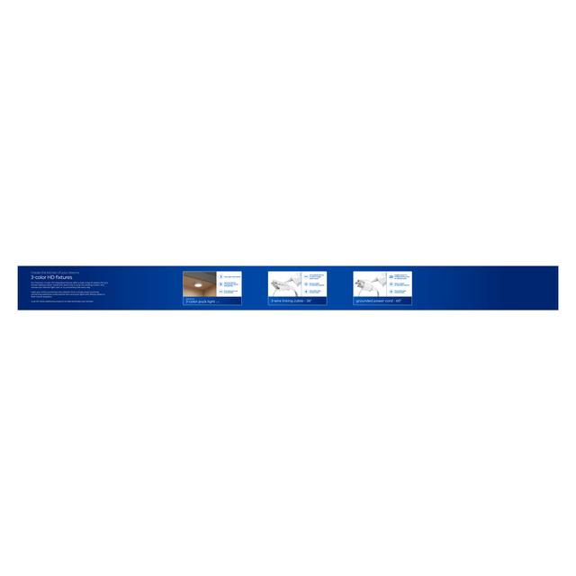GE Premium 3-Color HD Under Cabinet LED 22W Direct Wire and Plug-In ...