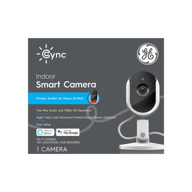 Cync Smart Indoor Camera (White) | Night Vision Camera