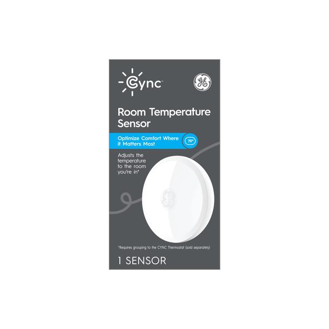 GE Cync Smart Temperature Sensors, Smart WiFi Thermostat Sensors ...
