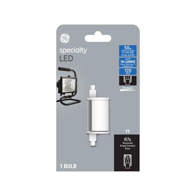 GE Specialty LED 50 Watt Replacement, Warm White, T9 Specialty Bulb (1 ...